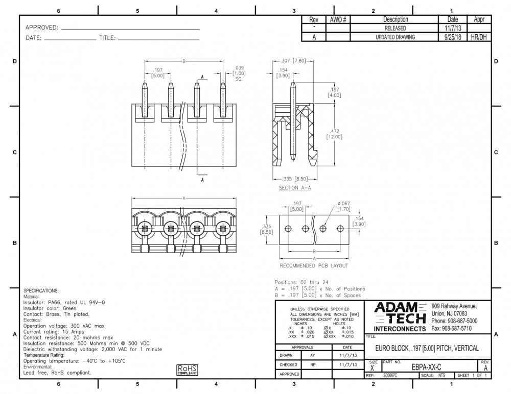 ADAM TECH EBPA-03-C index 1