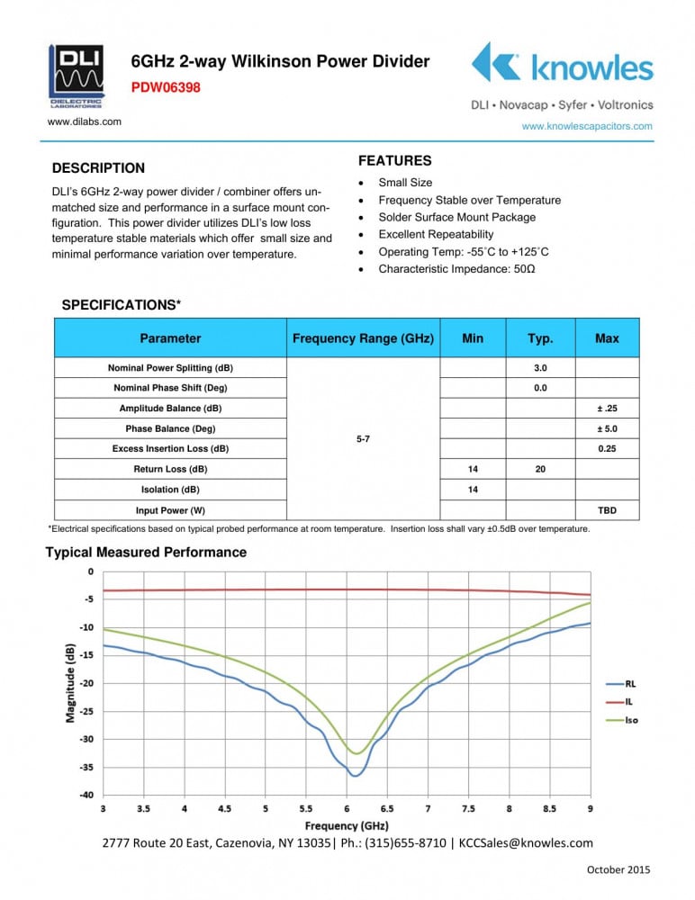 PDW06398 technical document page 1