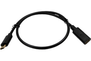 USB-C 3.1 Male to Female Extension Cables with PD Power Delivery for sale