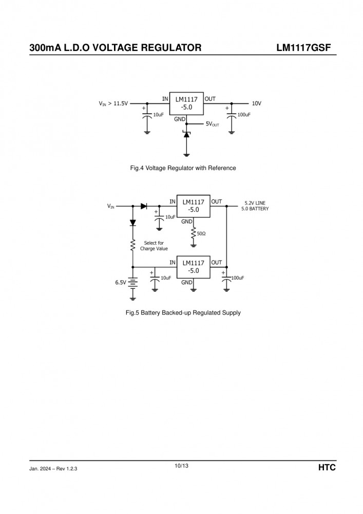 LM1117GSF datasheet page 10