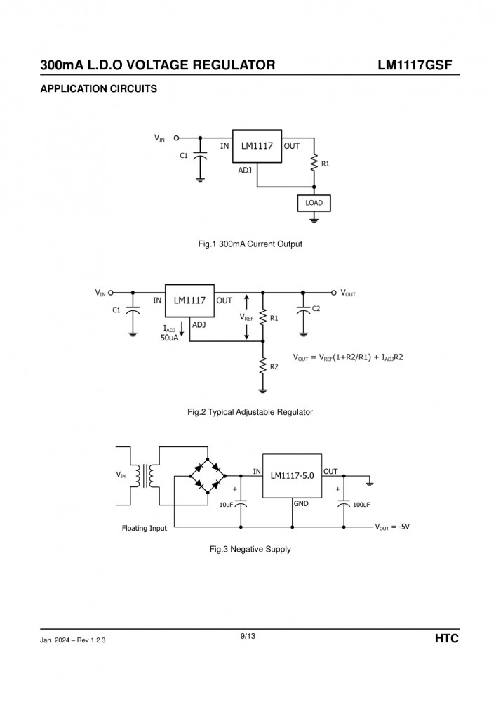 LM1117GSF datasheet page 9