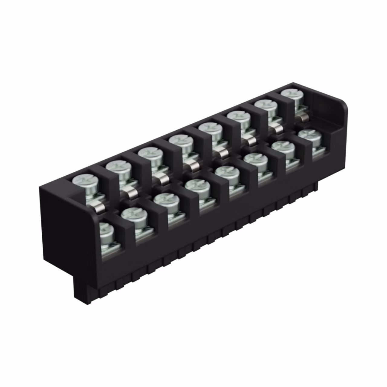 5.08mm Pitch Beau EuroMate Pluggable Terminal Block, Dual Level, 270° Wire Entry, 16 Circuits for sale
