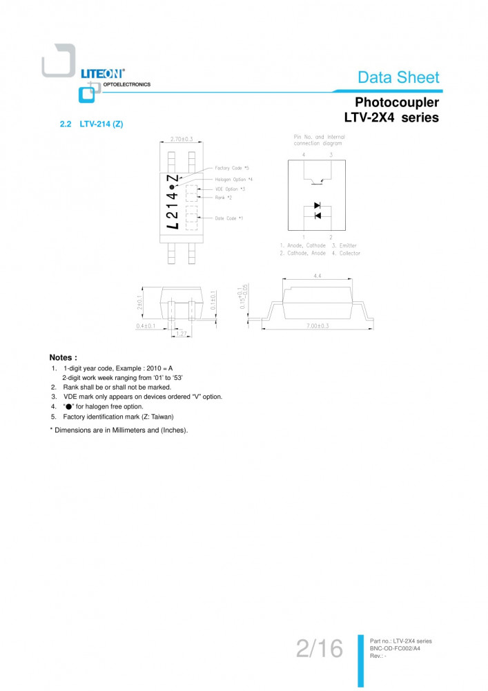 LTV-2X4 datasheet page 3