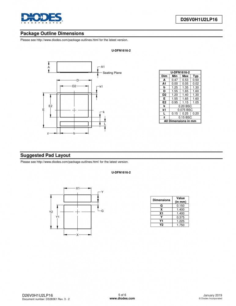 D26V0H1U2LP16-7 datasheet page 5