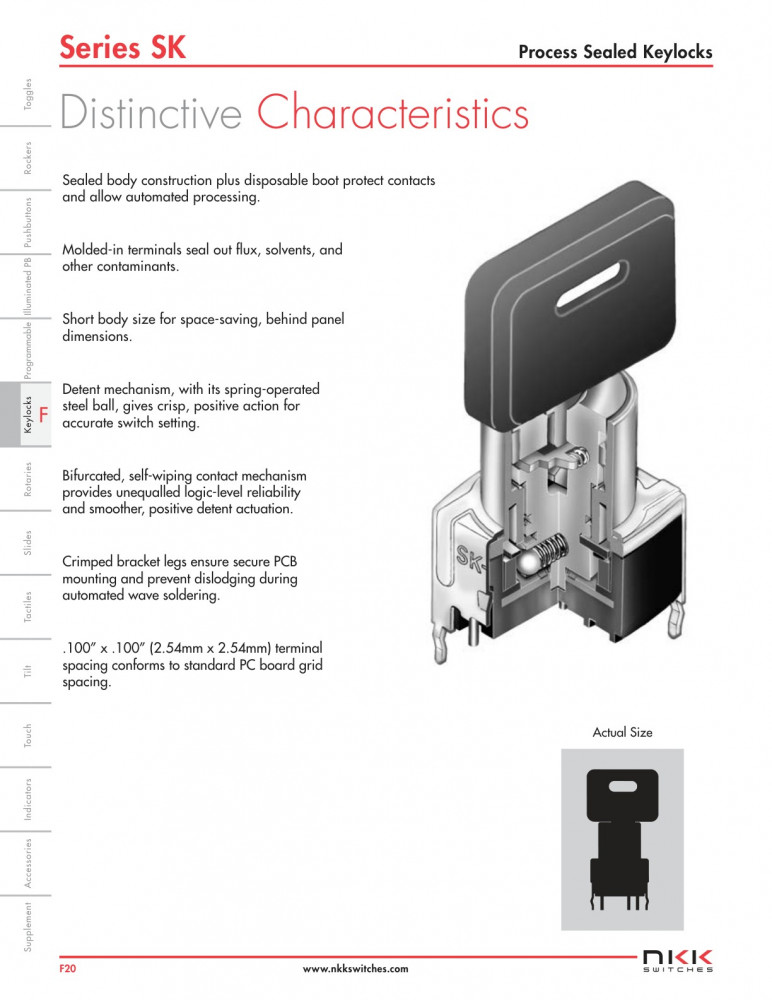 SK Series technical document page 2