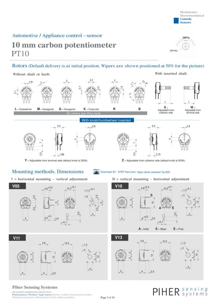 PT10 technical document page 3