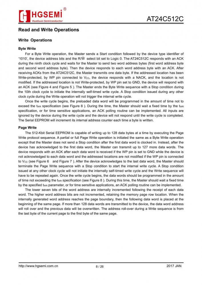 AT24C512CN datasheet page 8