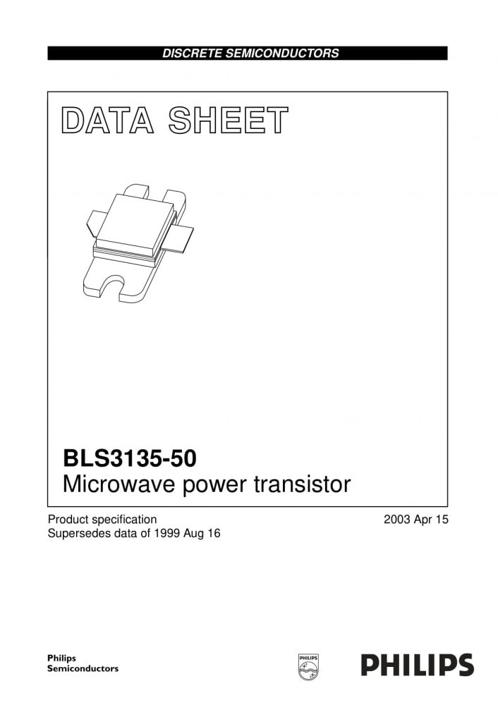 BLS3135 technical document page 1