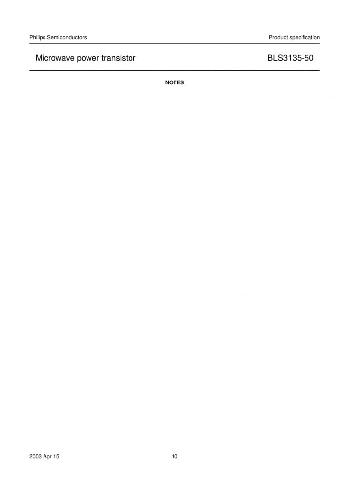 BLS3135 technical document page 10