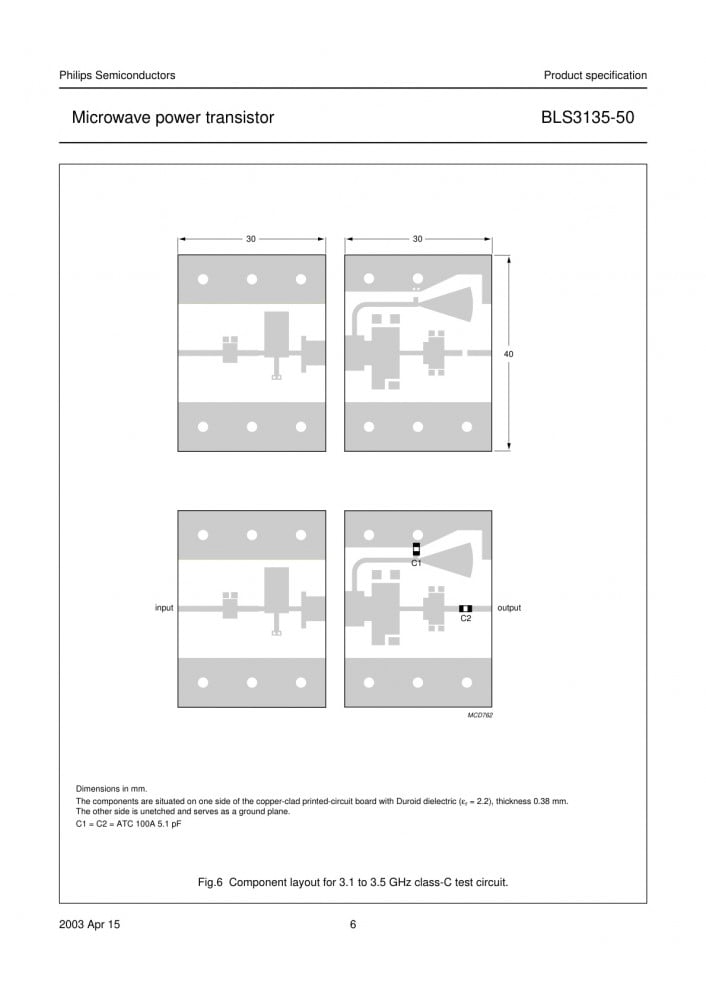 BLS3135 technical document page 6