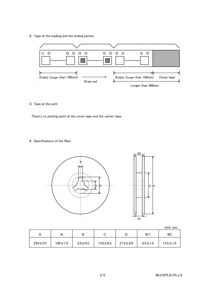 AK09917D quality document, page 3