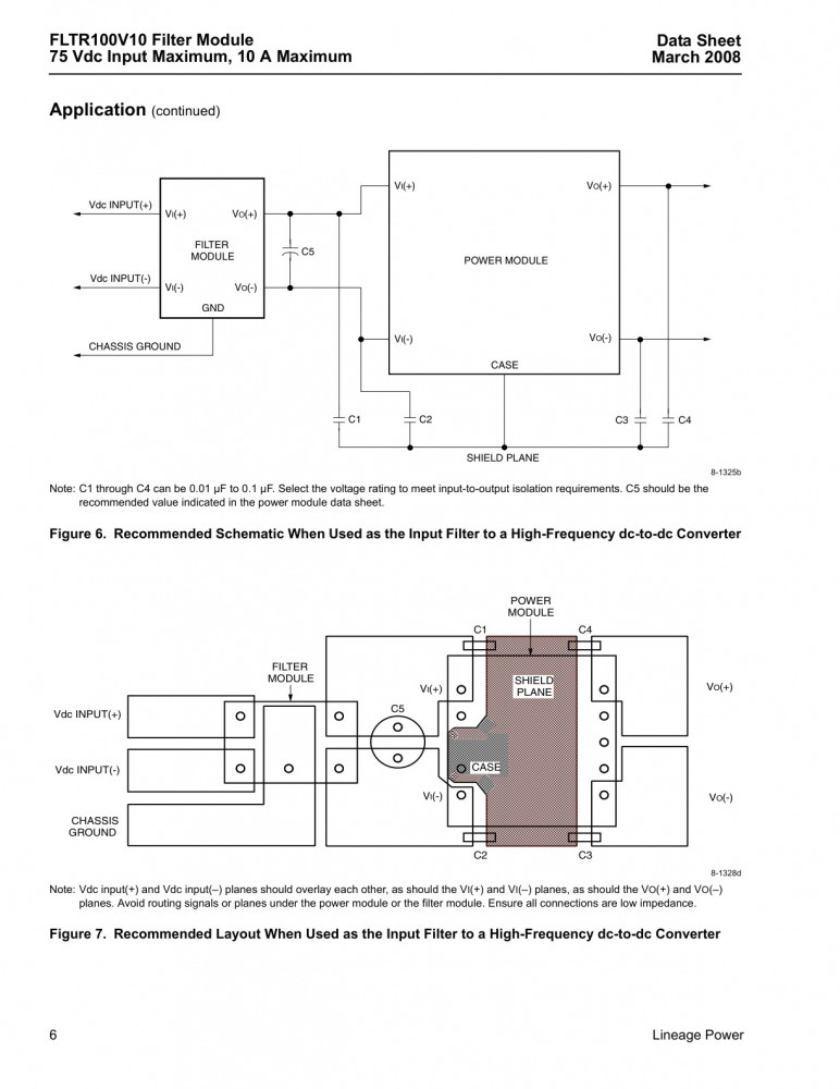 FLTR100V10 datasheet page 6