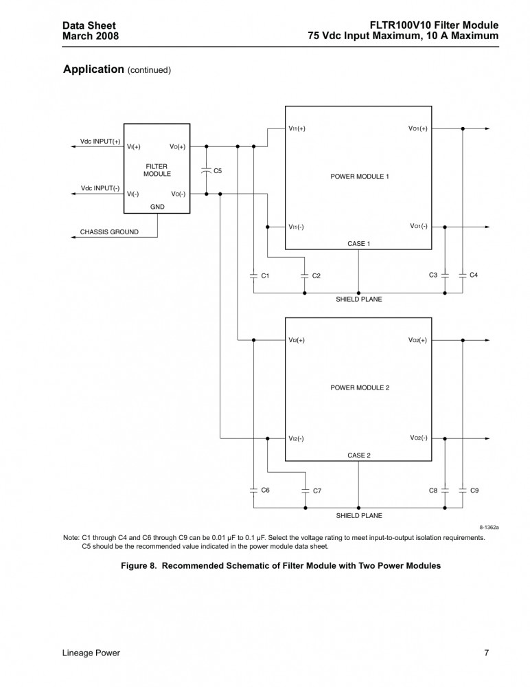 FLTR100V10 datasheet page 7