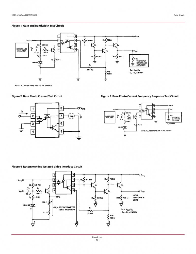 HCPL-4562 datasheet page 10