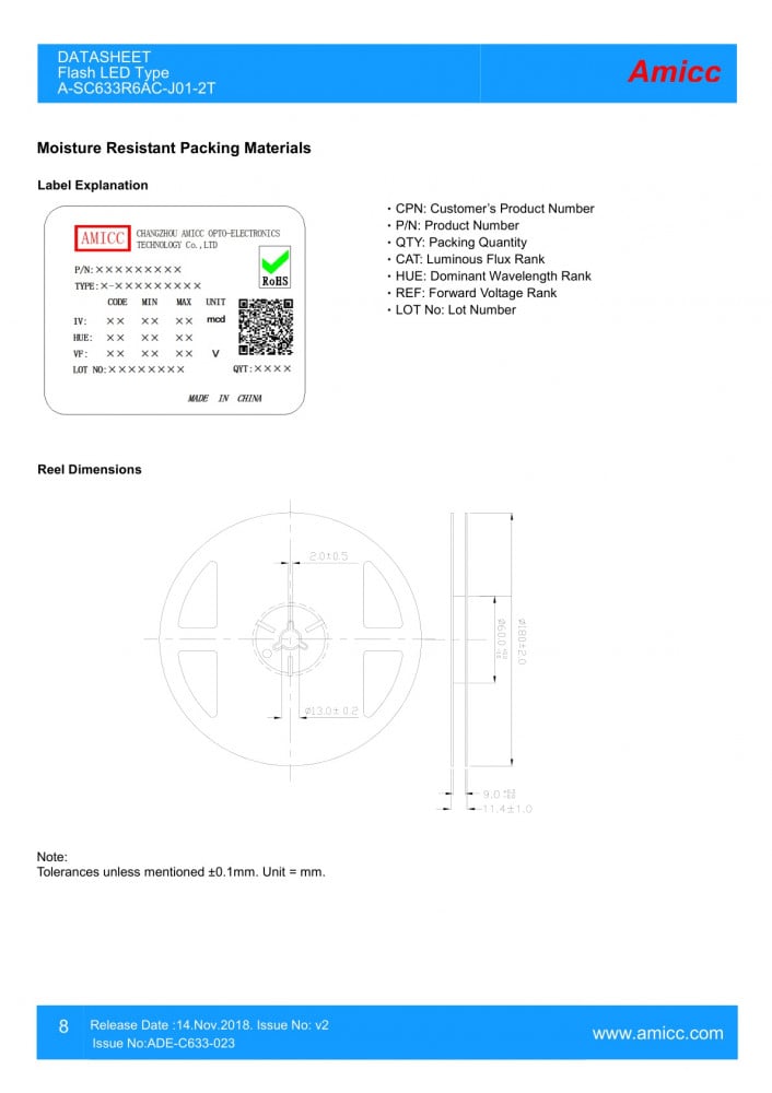 A-SC633R6AC-J01-2T datasheet page 8
