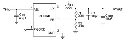 RT8020 - Dual High-Efficiency PWM Step-Down DC/DC Converter