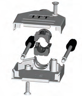ITT CANNON D20419-21 D-Sub D-Shaped Connector Jackscrew for sale