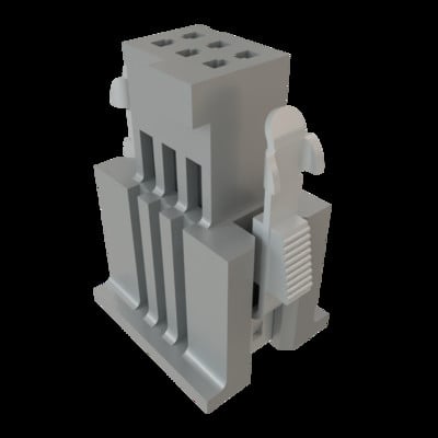 Samtec ISDF-03-D Rectangular Connector Housing for sale