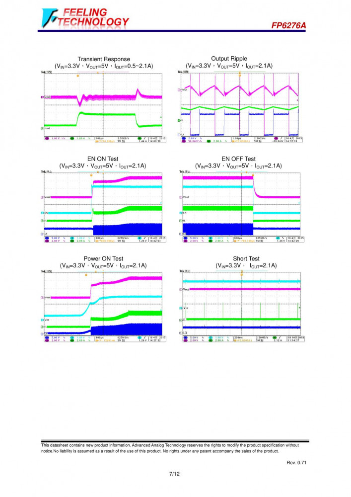 FP6276AXR-G1 datasheet page 7