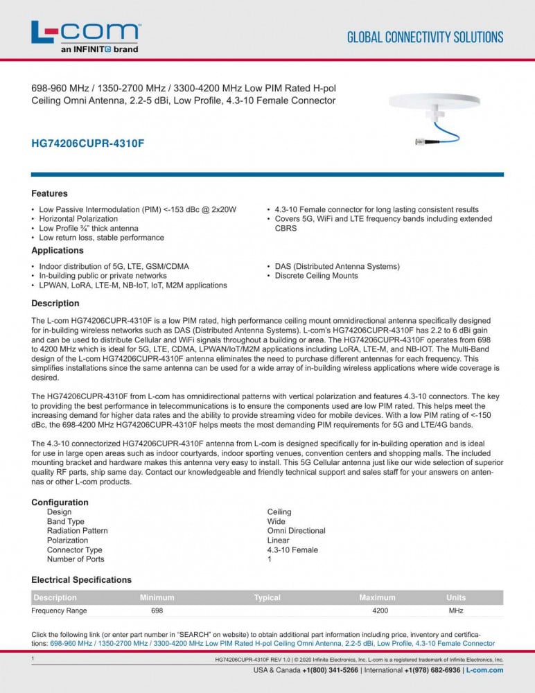 HG74206CUPR-4310F datasheet page 1