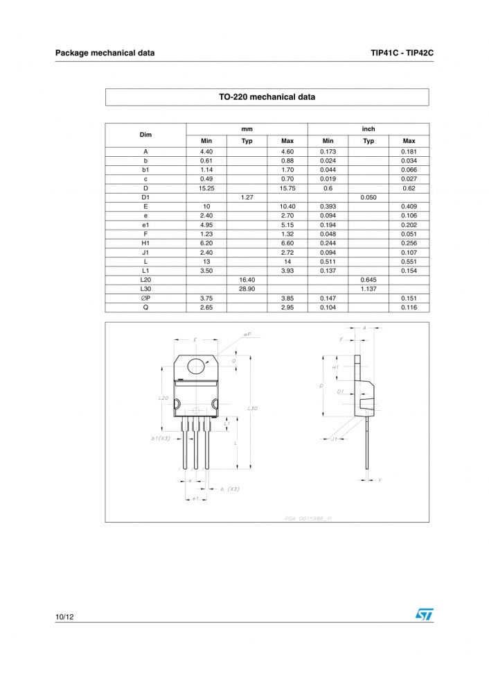 TIP42C datasheet page 10