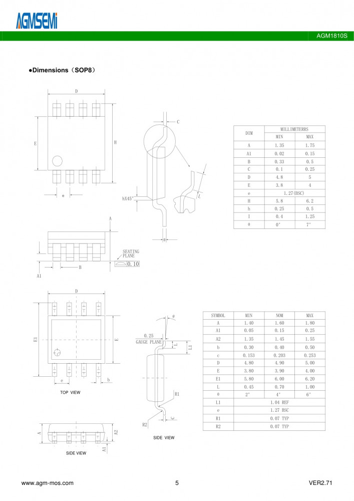 AGM1810S datasheet page 5