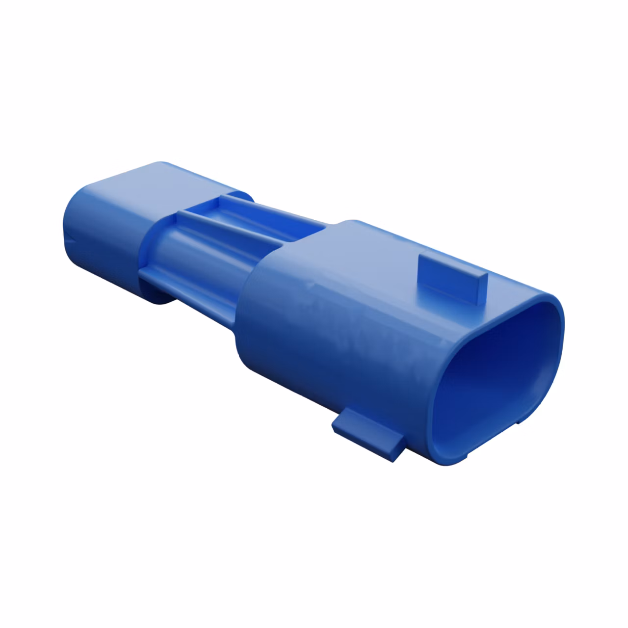 Squba Sealed Plug Assembly, 1.80mm Pitch, Single Row, 8 Circuit Housing, Circuit #5 Voided, Black