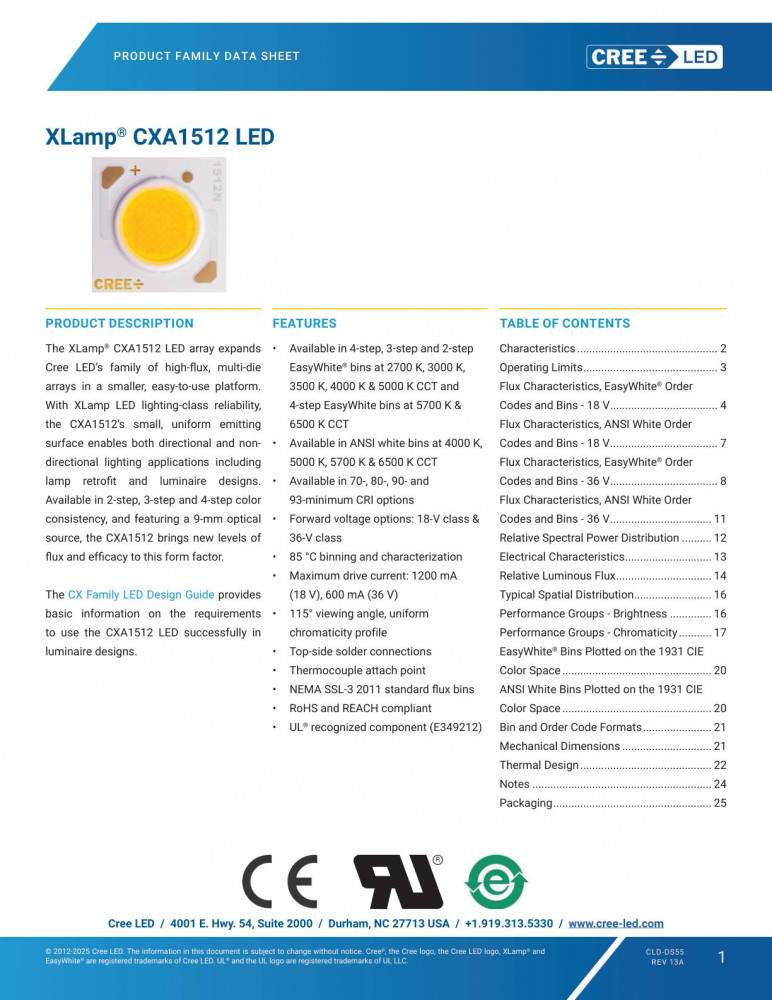 CXA1512 datasheet page 1