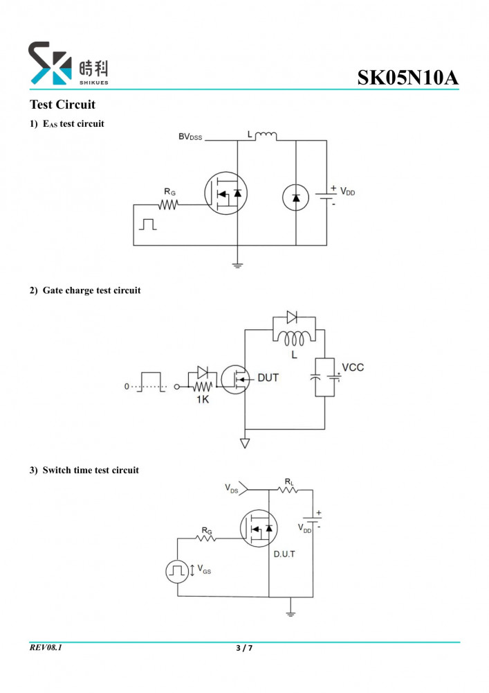 SK05N10A datasheet page 3