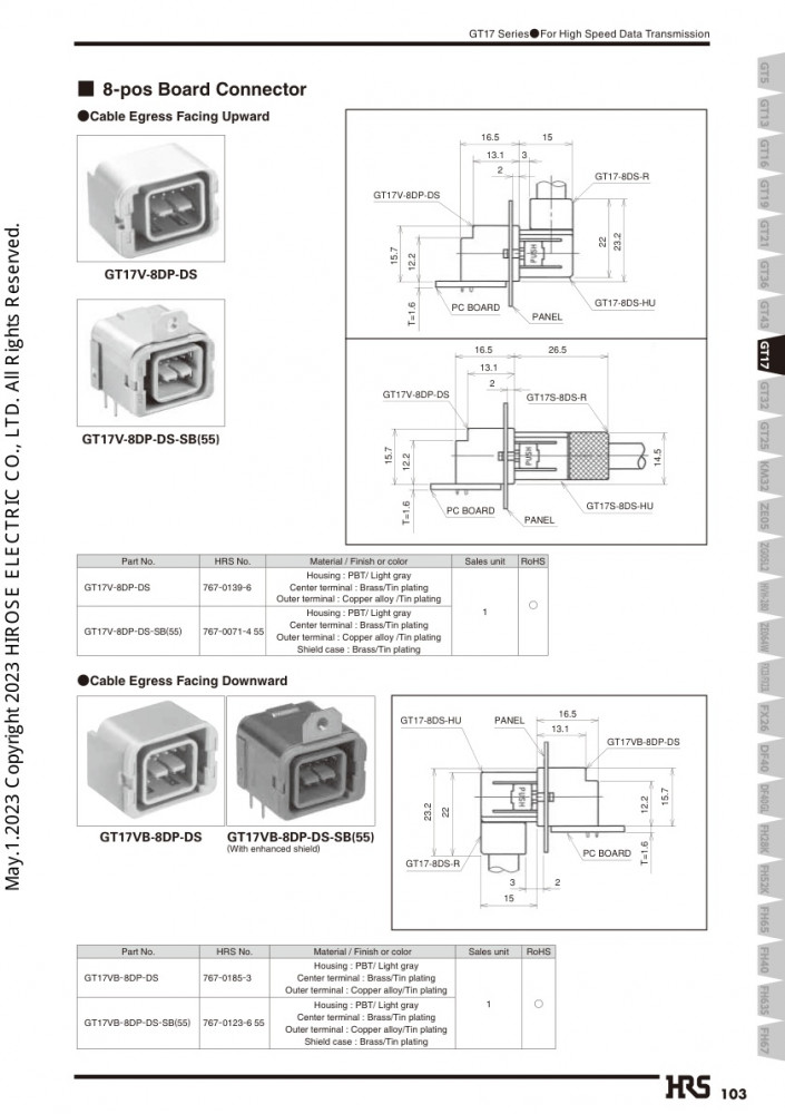 GT17 technical document page 10