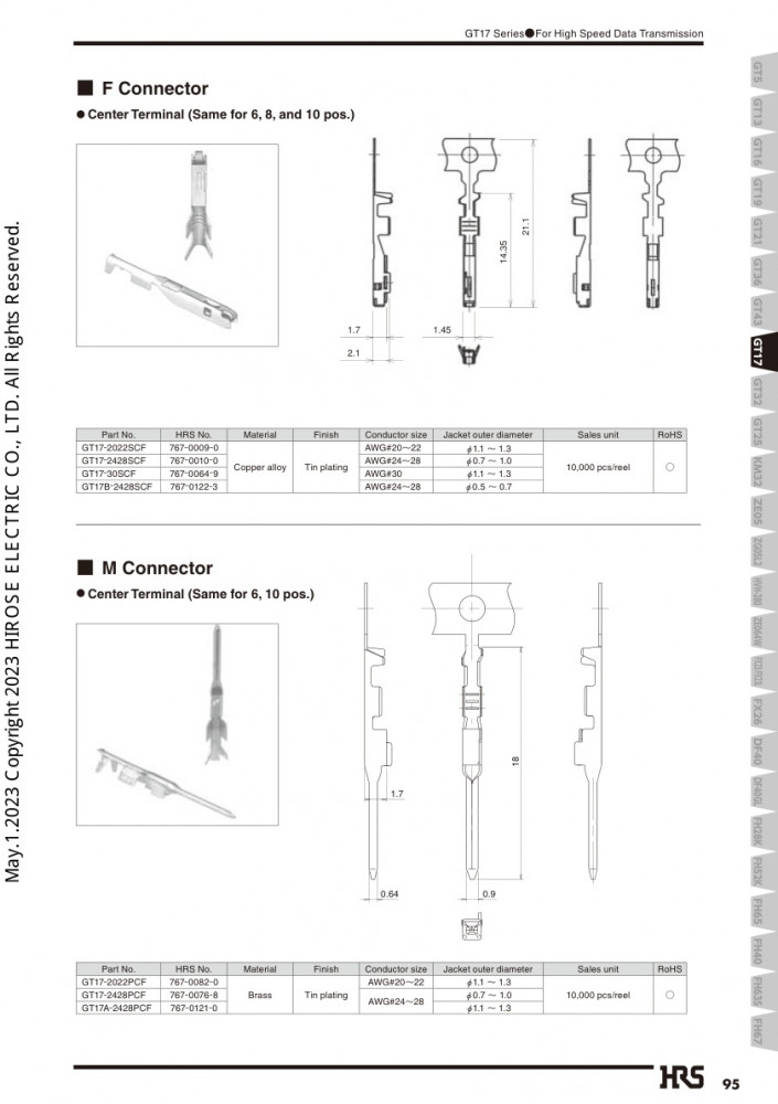 GT17 technical document page 2