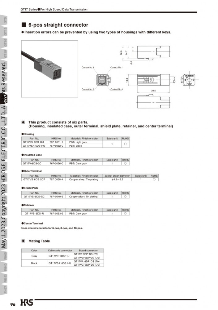 GT17 technical document page 3