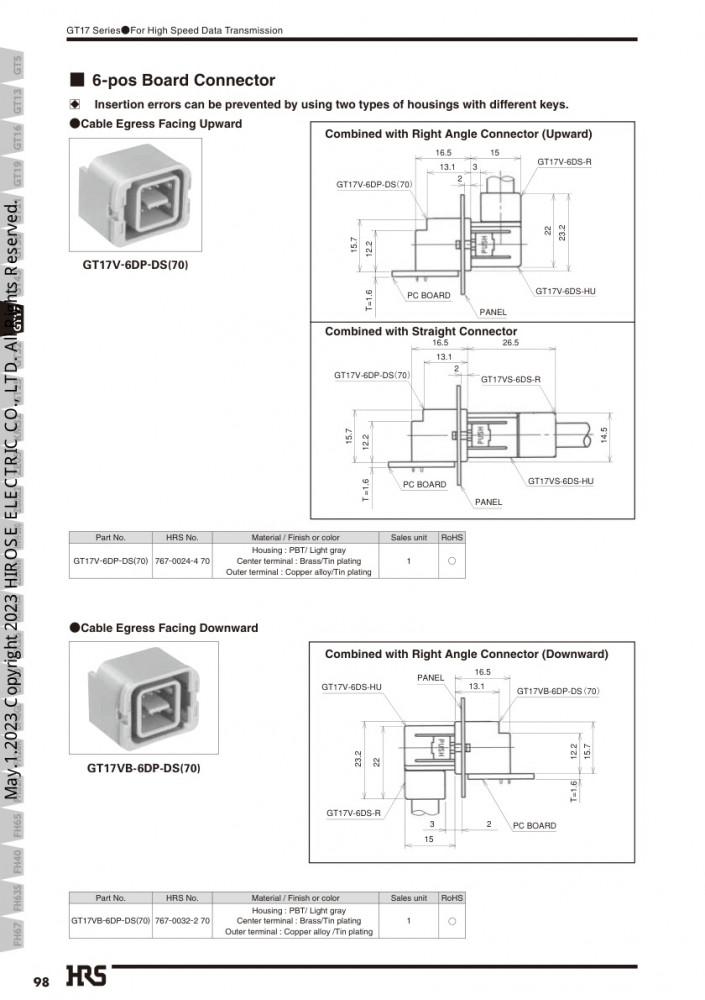 GT17 technical document page 5