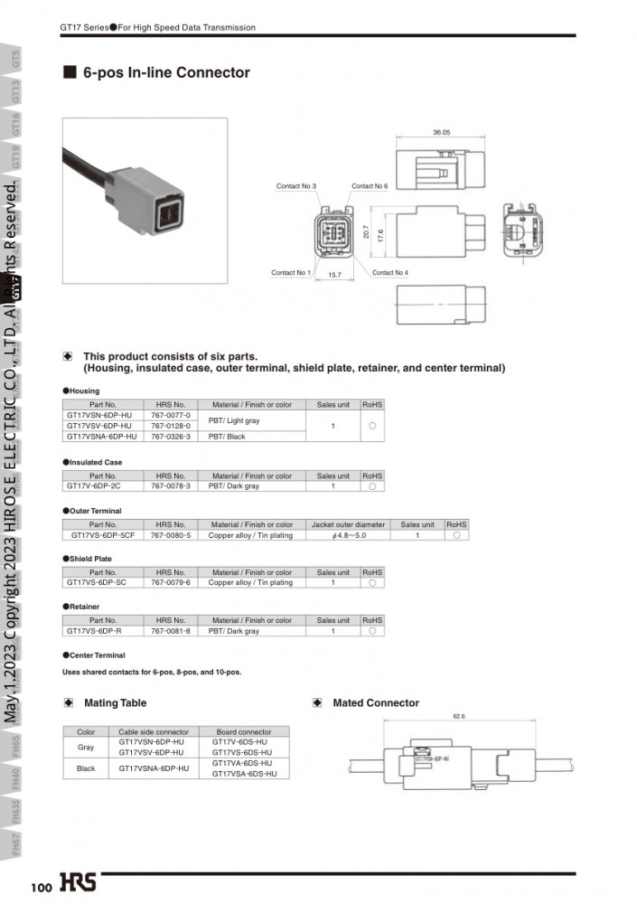 GT17 technical document page 7