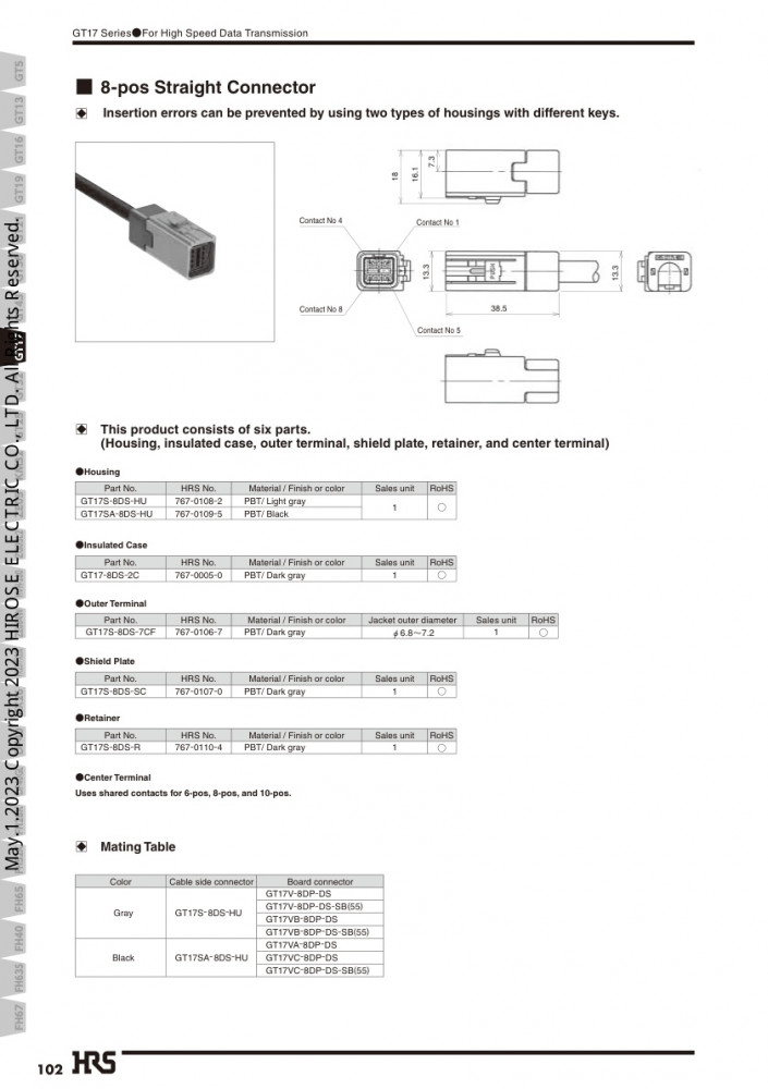 GT17 technical document page 9