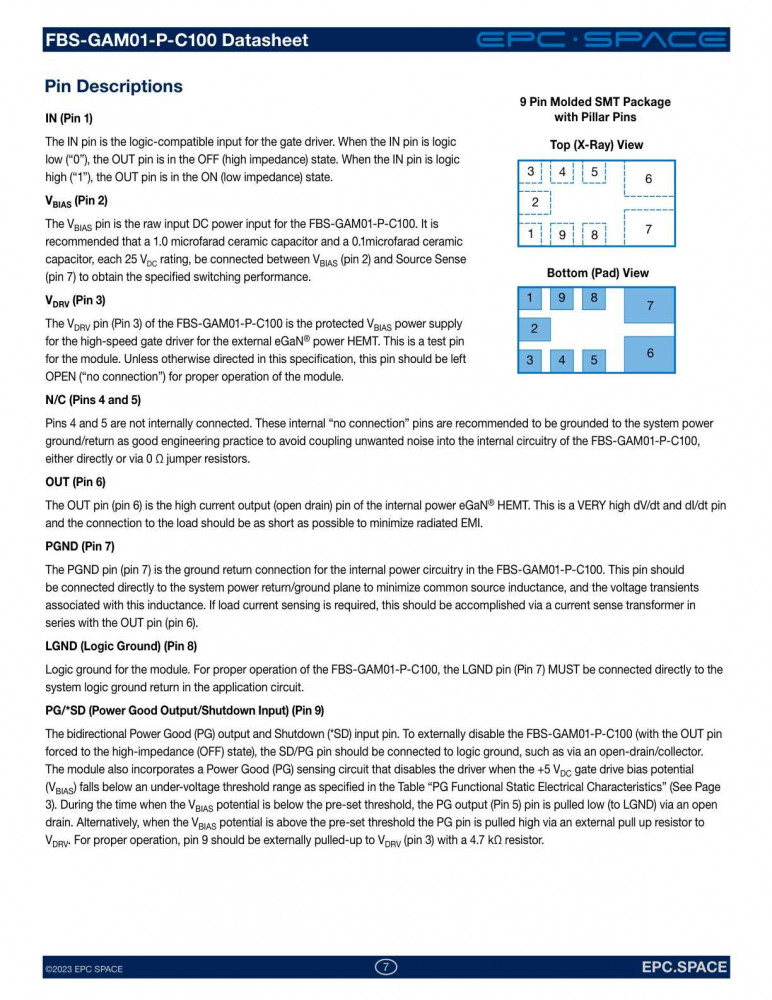 FBS-GAM01-P-C100 datasheet page 7
