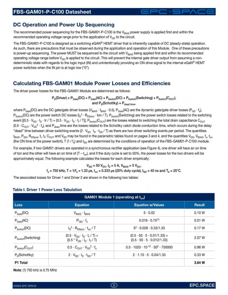FBS-GAM01-P-C100 datasheet page 8