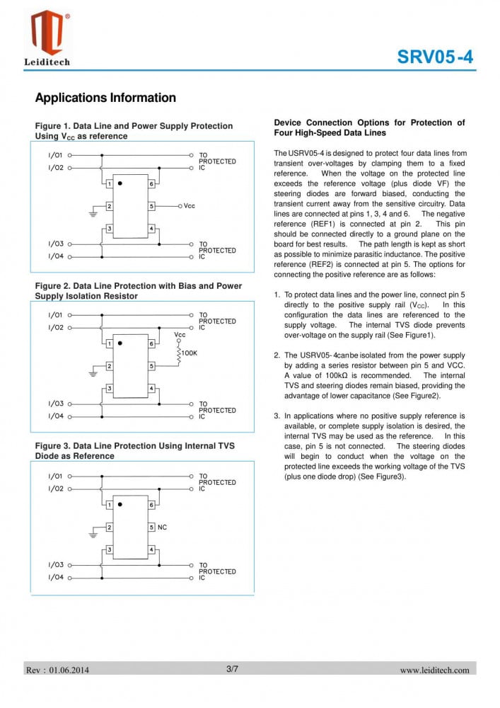 SRV05-4 datasheet page 3
