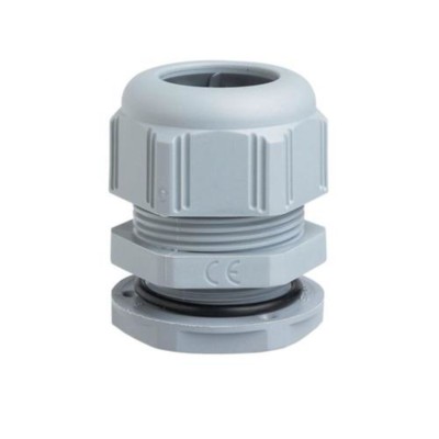 Cable gland plastic - IP 68 - ISO 32 - clamping capacity 19-25 mm - RAL 7001 for sale
