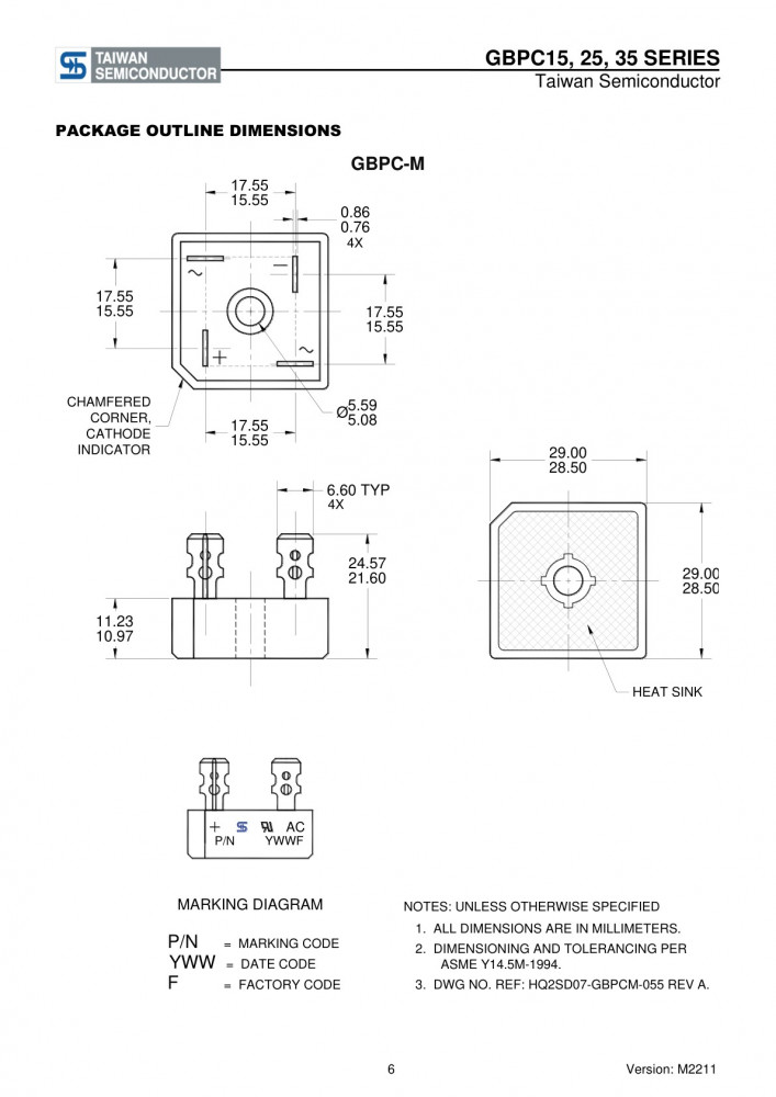 GBPC bridge rectifier datasheet page 6