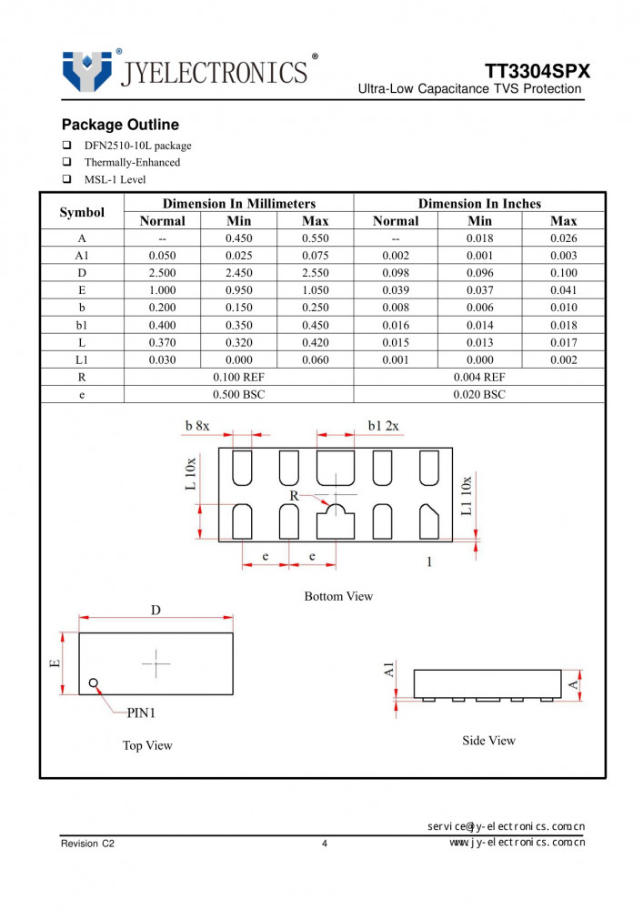 TT3304SPX datasheet page 4