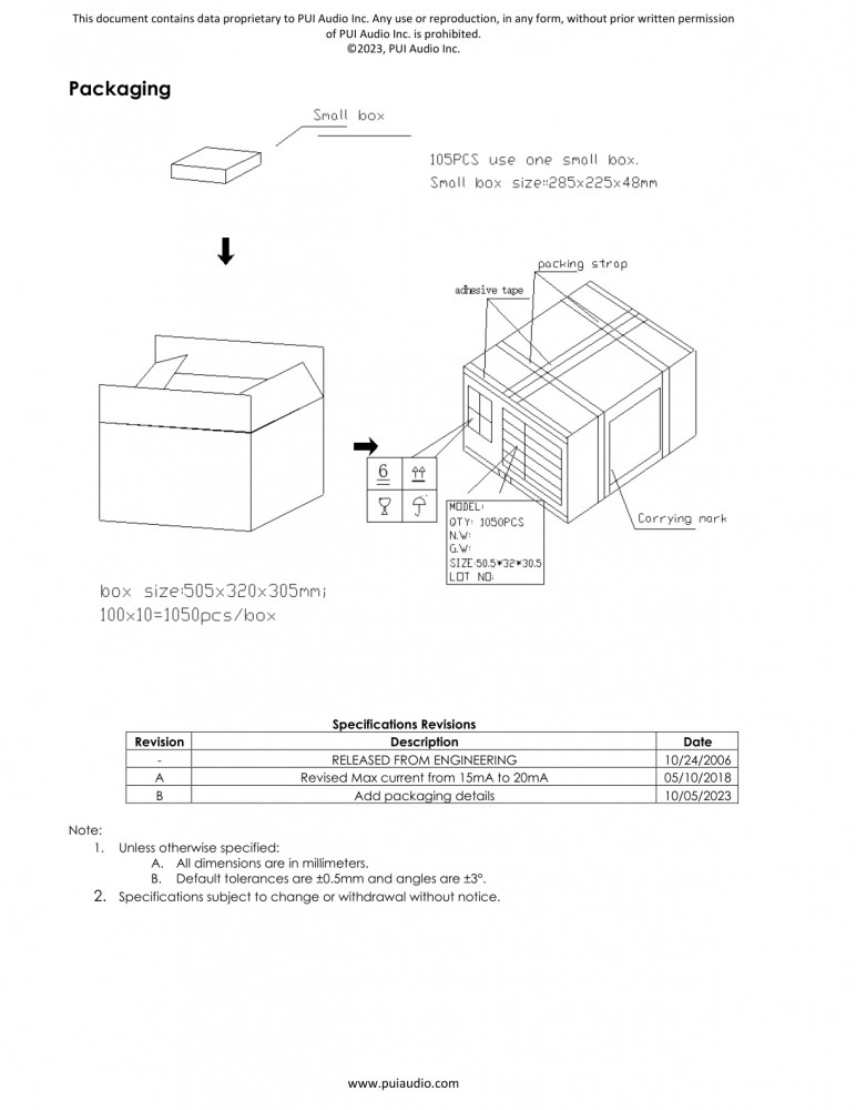 AI-3331-TF-LW100-R datasheet page 3
