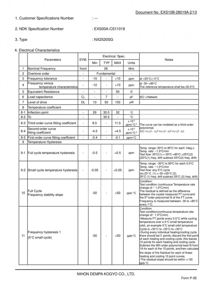 EXS00A-CS11019 specification page 2