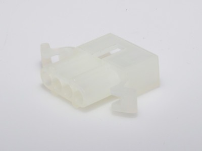 EXTreme Ten60Power Right-Angle Plug without Guides, 9 DC Power Circuits, Press Fit Tail