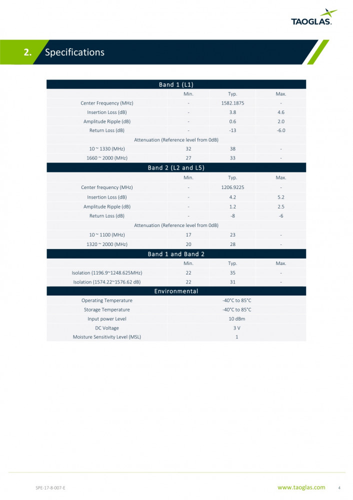 DXP.02.A datasheet page 4