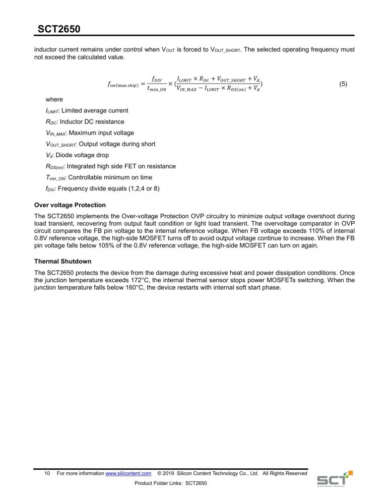 SCT2650STER datasheet page 10