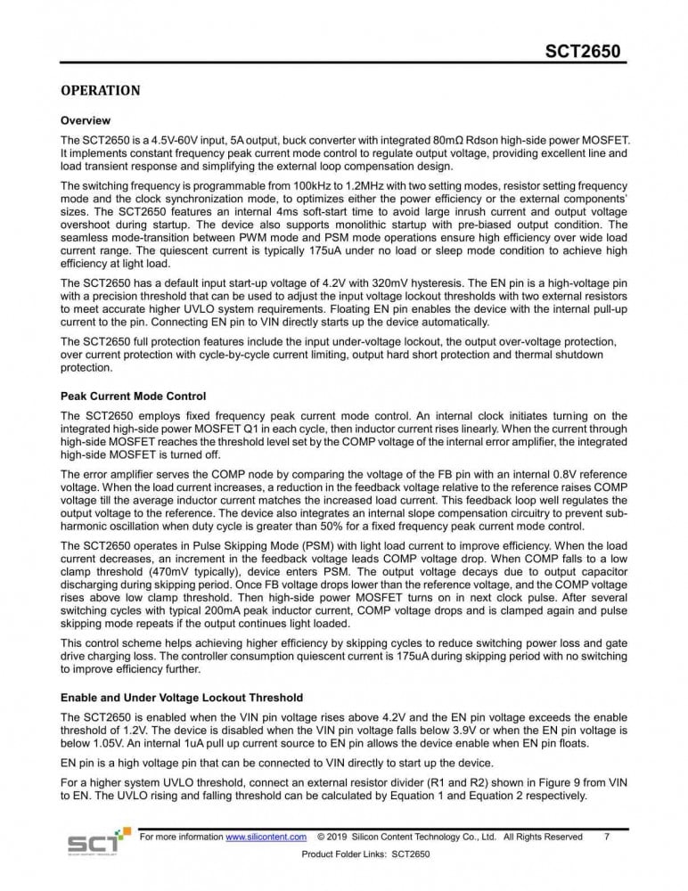 SCT2650STER datasheet page 7