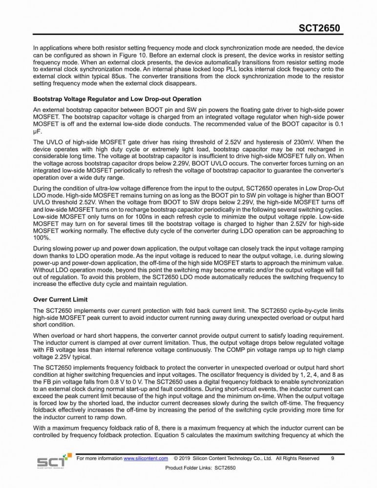 SCT2650STER datasheet page 9