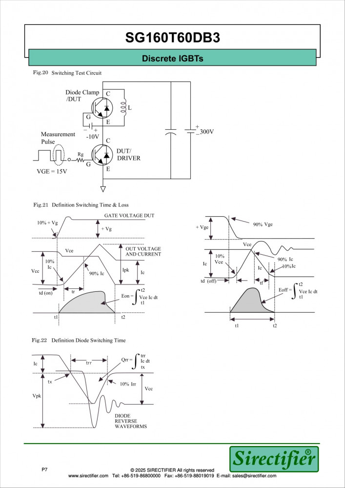 SG160T60DB3 datasheet page 7