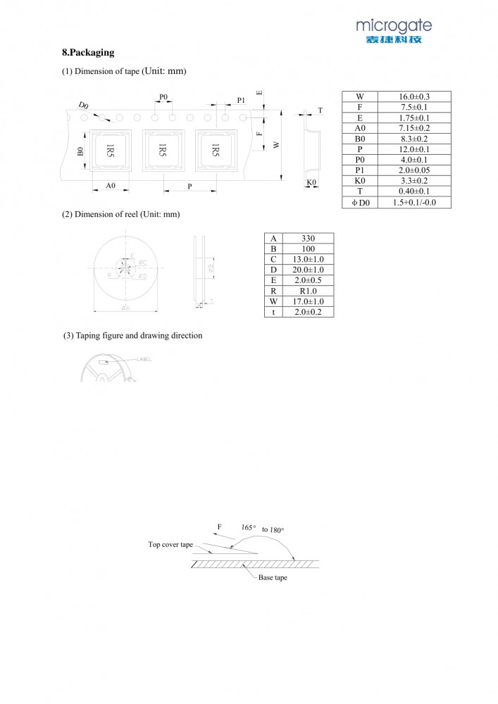 Microgate MAPM0630F specification, page 10